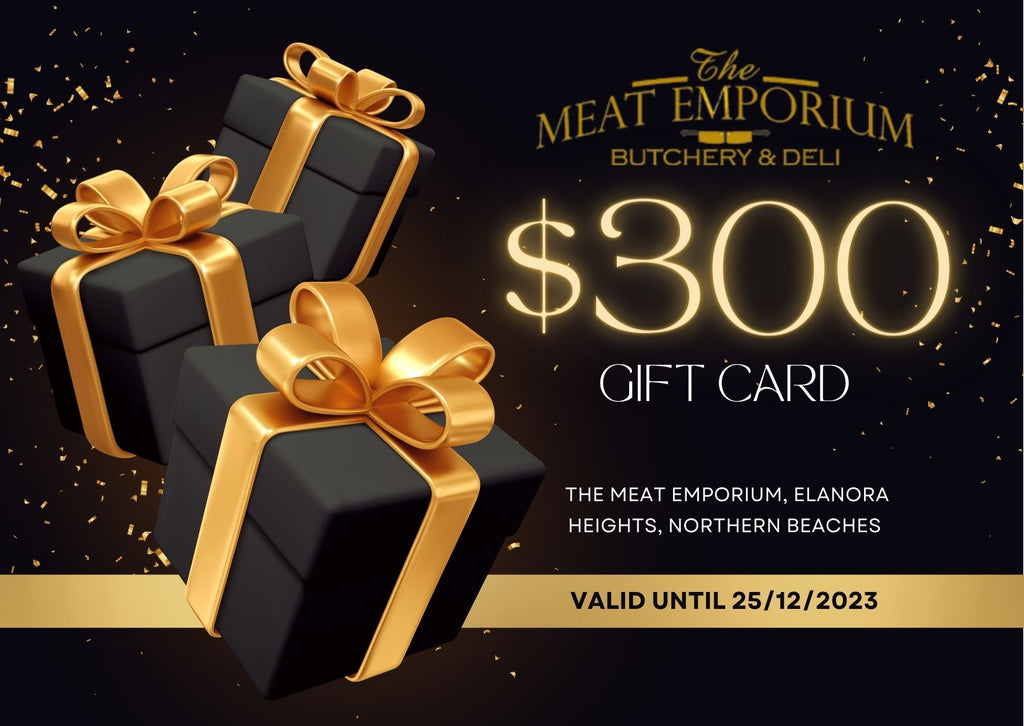 THE MEAT EMPORIUM GIFT CARD - $300
