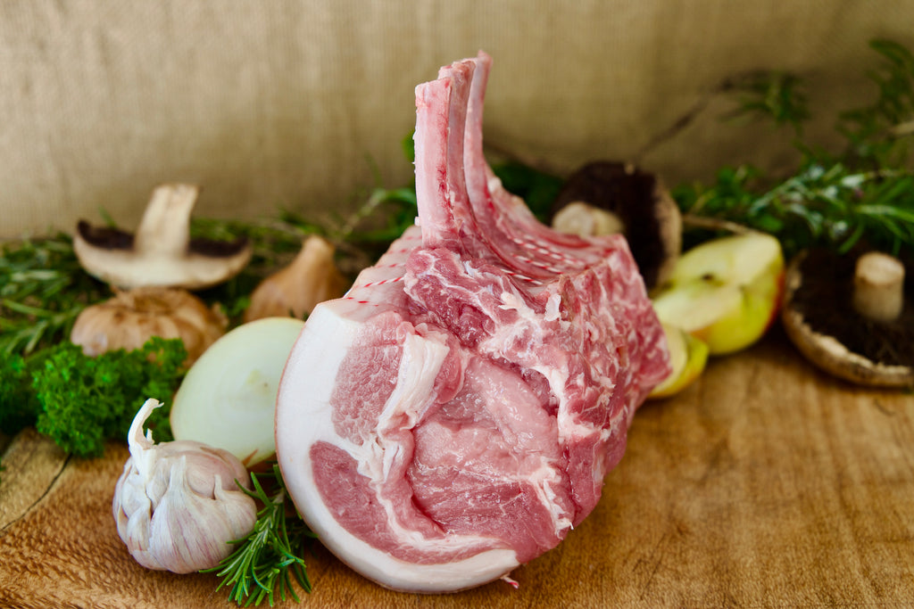 Pork Loin Rack with Crackling